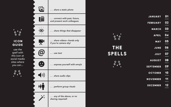 Social Media Spellbook: 366 Ways to Get Witchy on the Web - Rocks with Sass