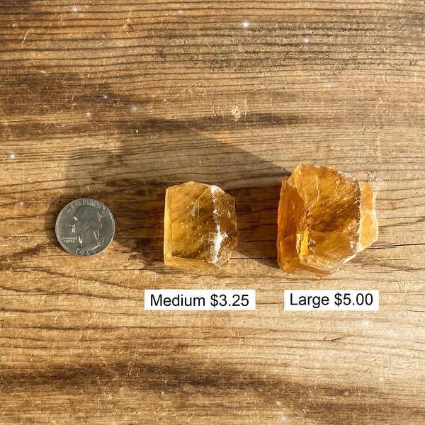 Raw Honey Calcite - Rocks with Sass