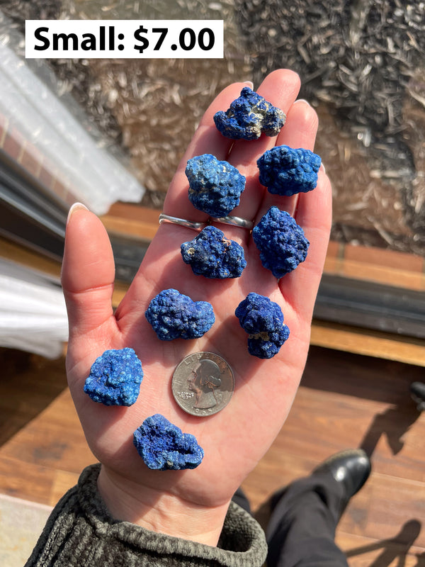 Azurite Blueberries - Rocks with Sass