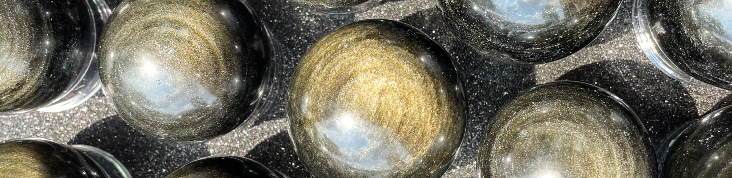 Gold Sheen Obsidian - Rocks with Sass