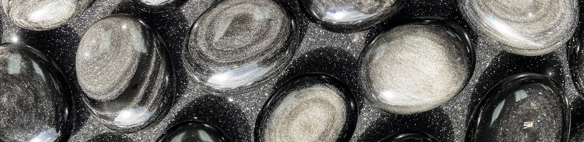 Silver Sheen Obsidian - Rocks with Sass