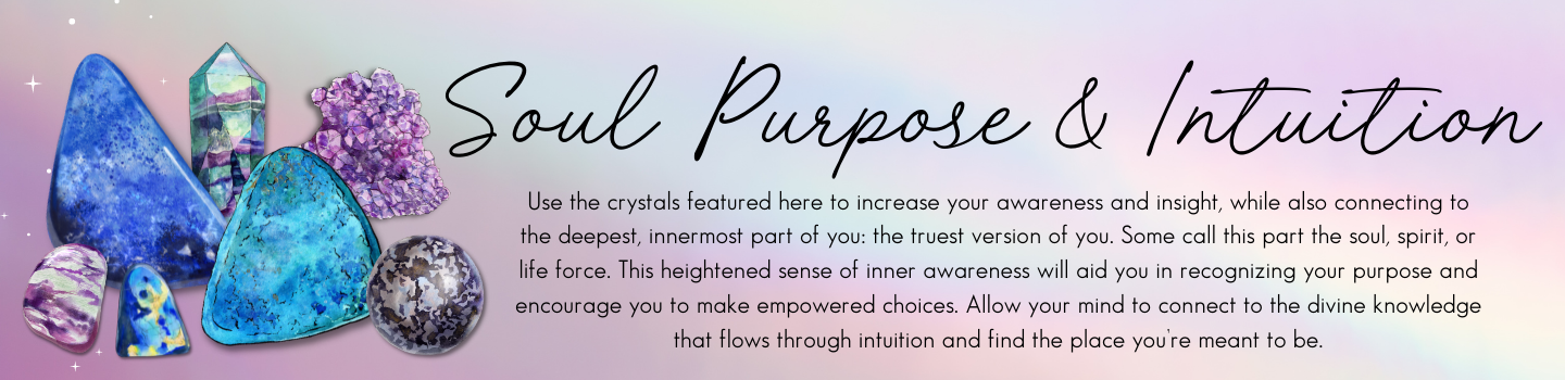 Soul Purpose and Intuition - Rocks with Sass