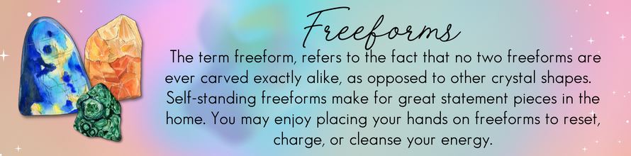 Freeform Crystals | Rocks with Sass