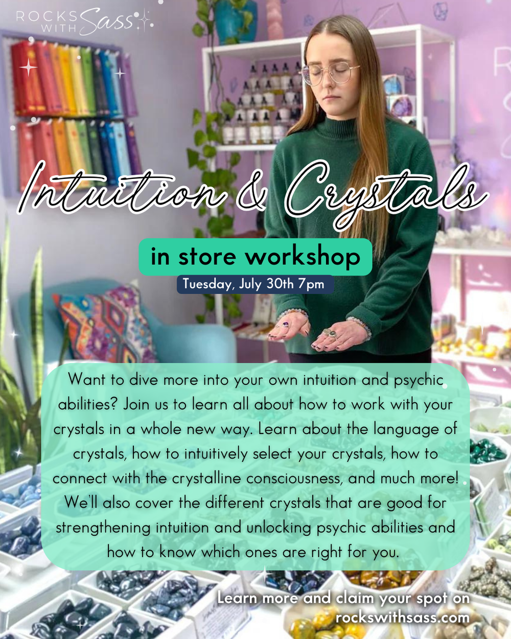 Local & Online Events | Rocks with Sass