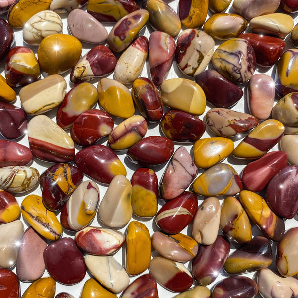 Mookaite Tumbled Pocket Stones - Rocks with Sass