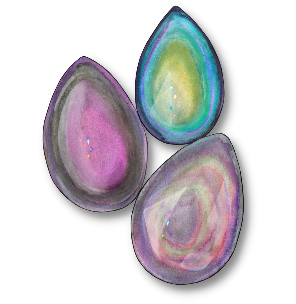 Rainbow Obsidian | Rainbow Obsidian Meaning | Rocks with Sass
