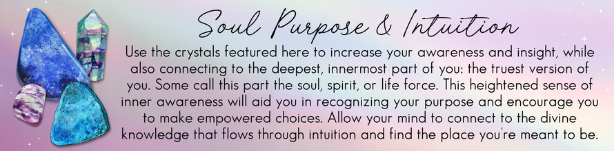 Soul Purpose and Intuition - Rocks with Sass