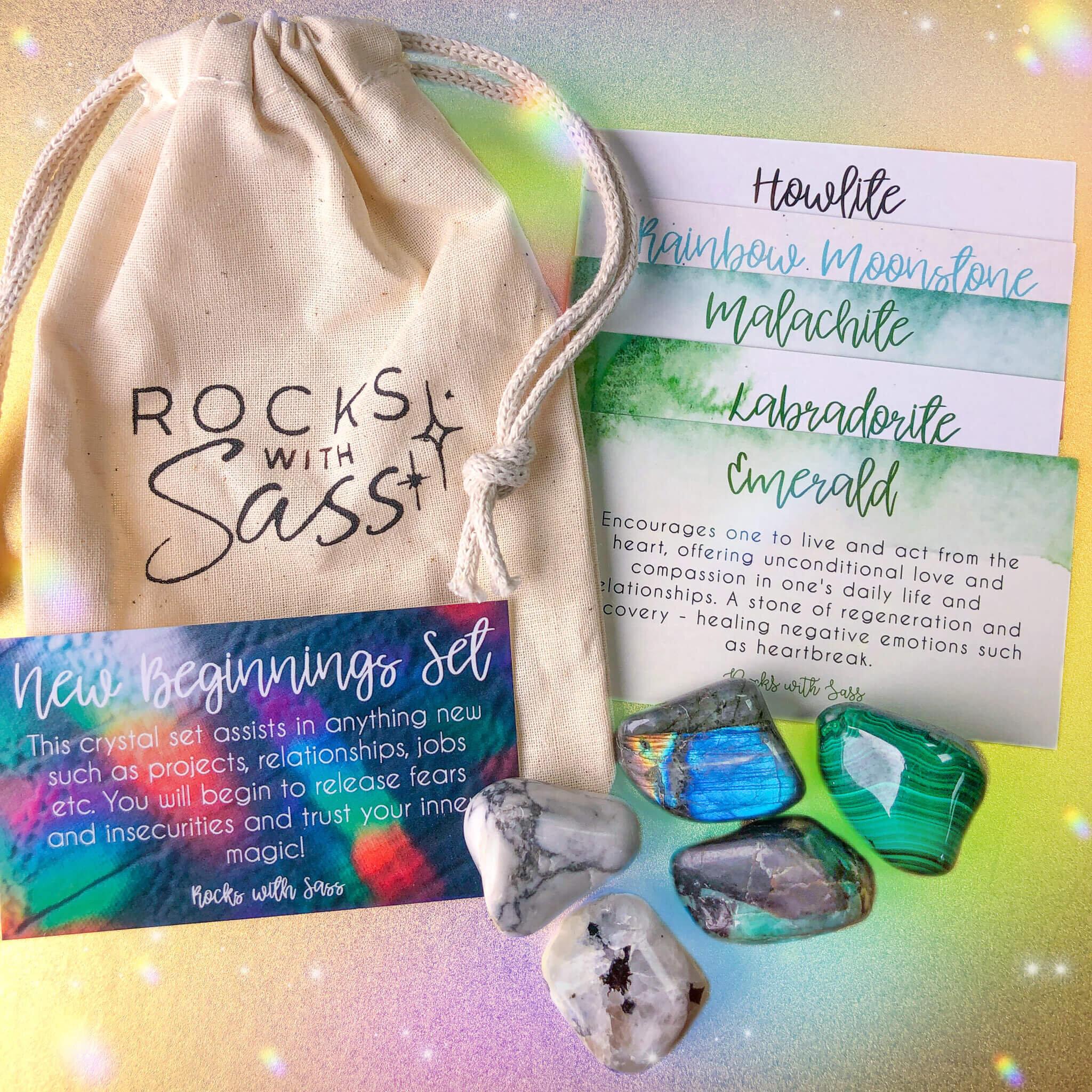 Crystal Sets | Rocks with Sass