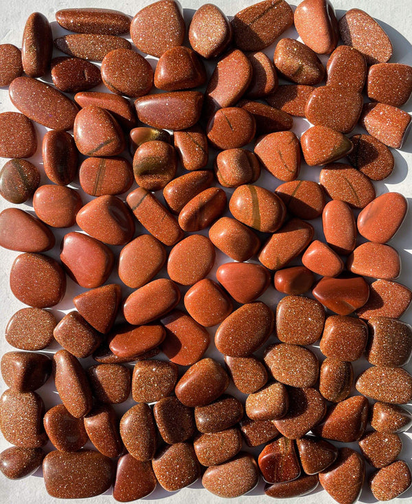 Goldstone Tumbled Pocket Stone - Rocks with Sass