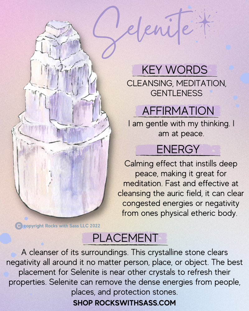 Selenite Towers - Rocks with Sass
