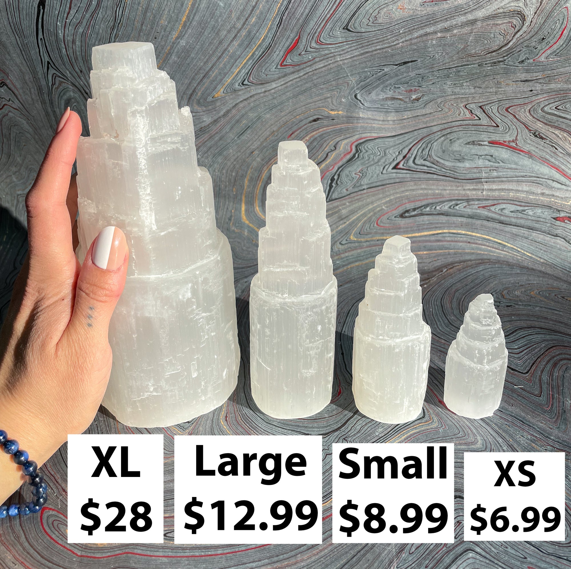 Selenite Towers - Rocks with Sass